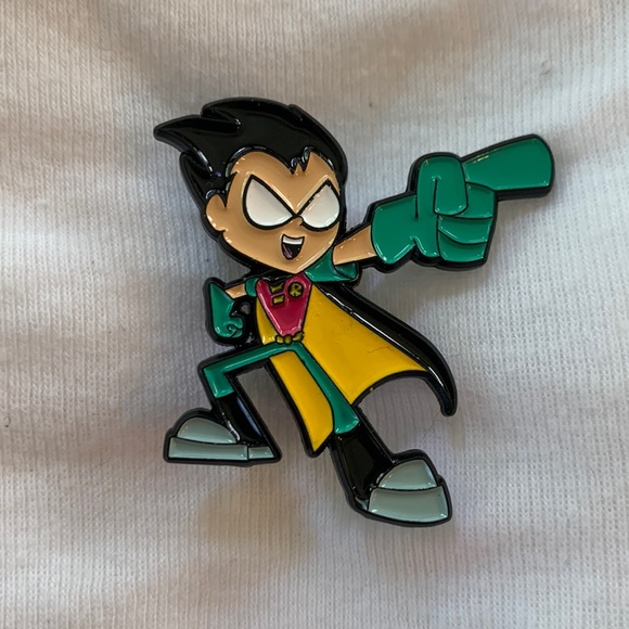 Other | Robin Teen Titans Go Enamel Pin | Poshmark